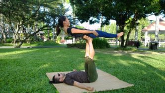 Partner Acrobatics Manual - Back Plank - Partner Acrobatics