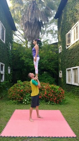 Partner Acrobatics Manual - Standing Foot to Hand - Partner Acrobatics